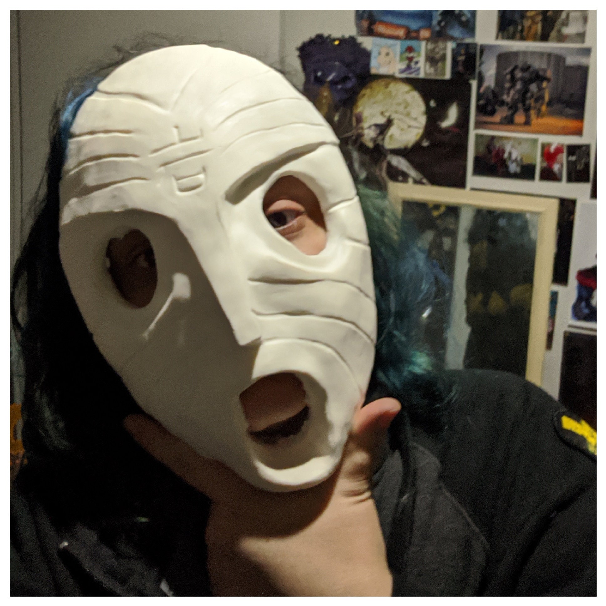 Anime Heavy Metal Mask Full Face - Etsy