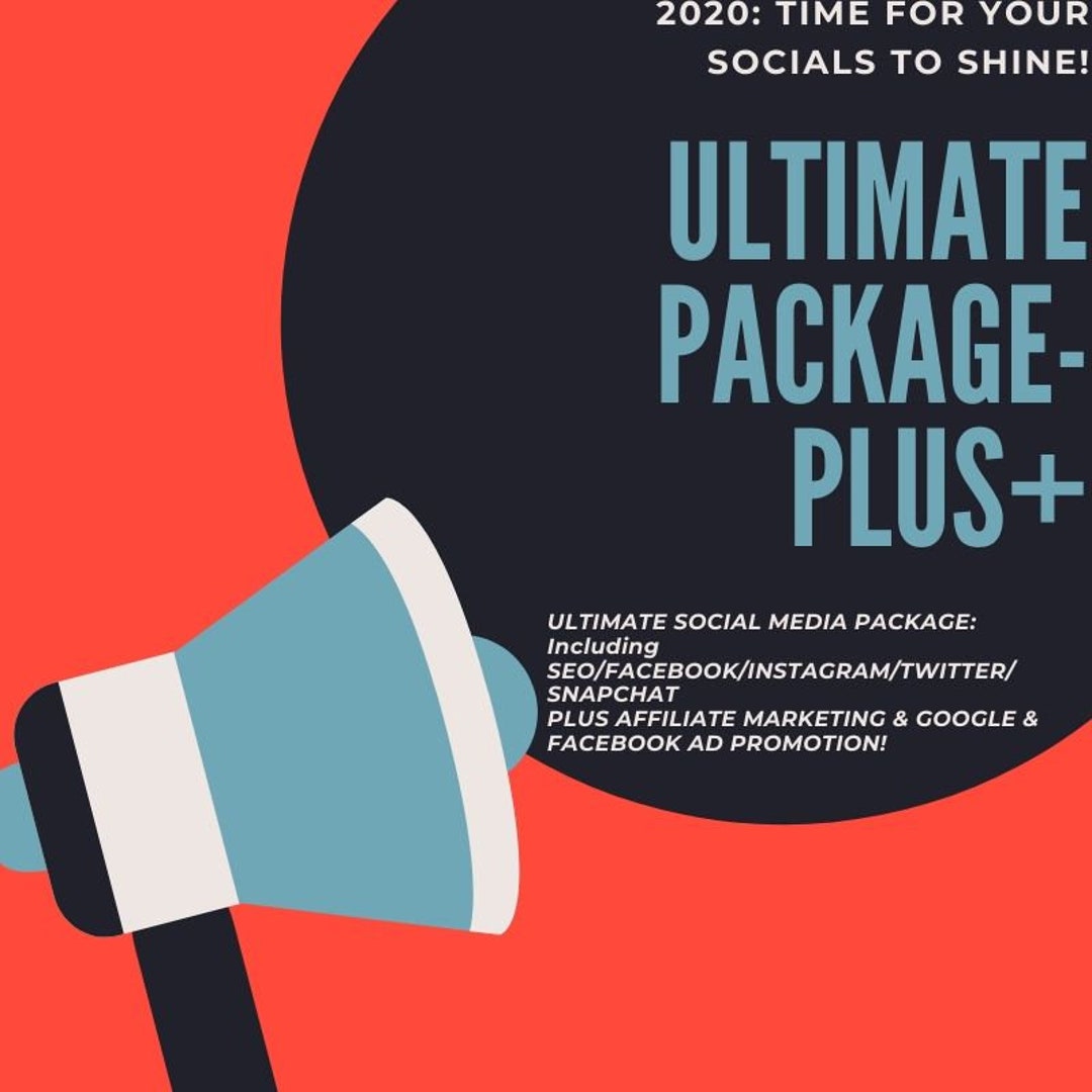 ULTIMATE PACKAGE PLUS 2020, the Year for Your Socials to Shine - Etsy