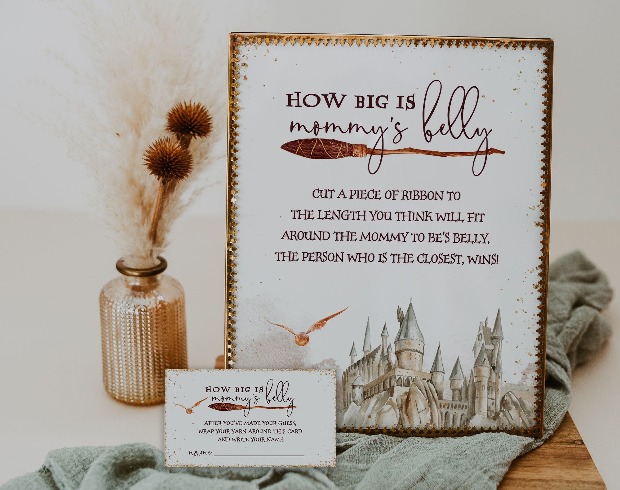 Baby Shower Game Bundle Wizard Baby Shower Game Kit - Etsy