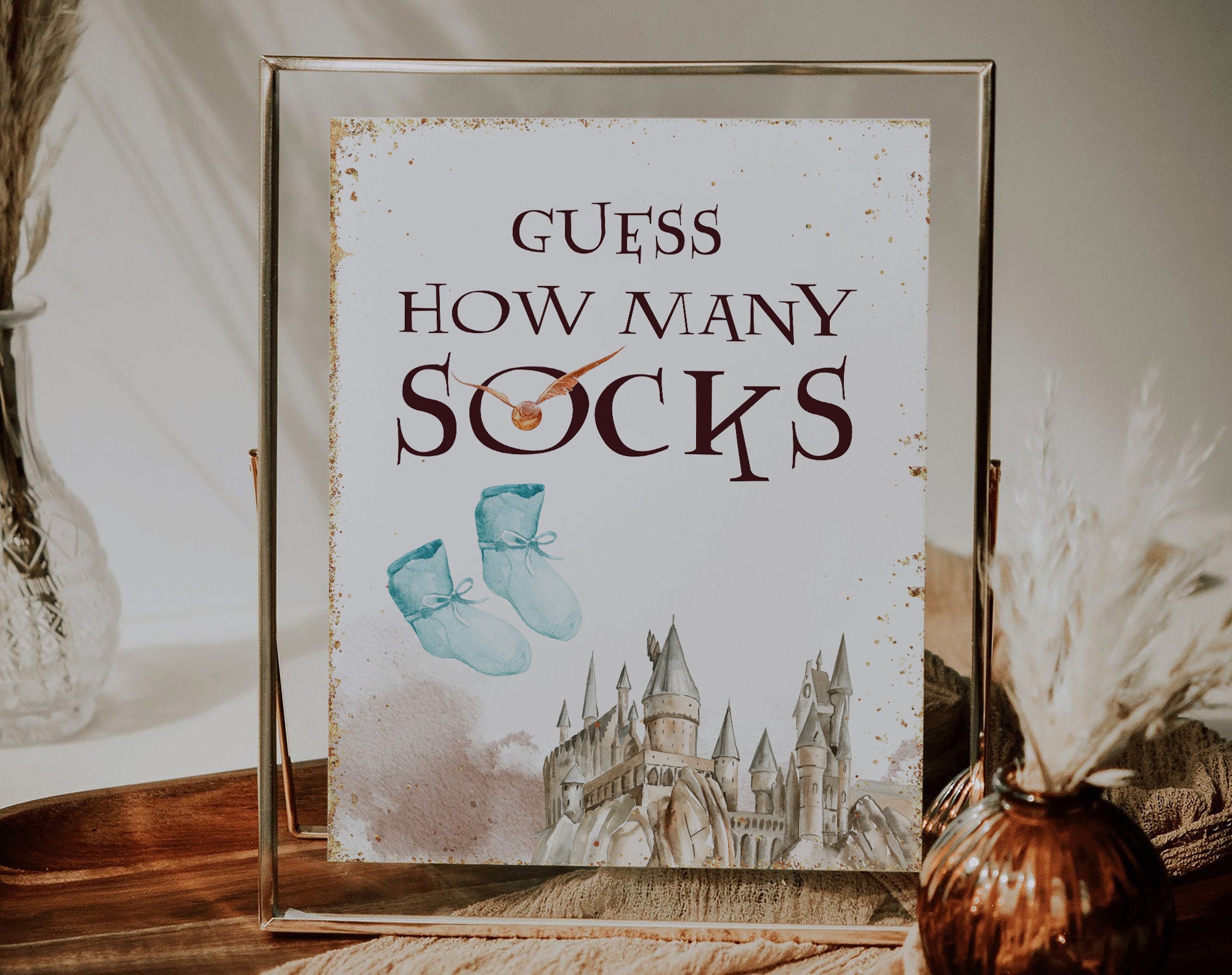 Baby Shower Game Bundle Wizard Baby Shower Game Kit - Etsy