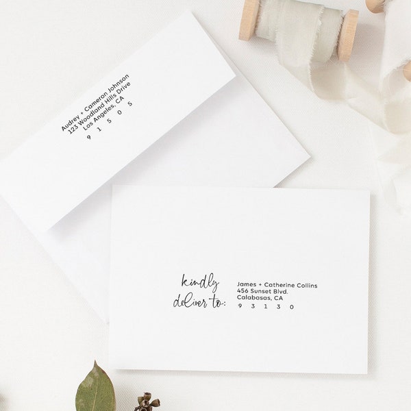 Calligraphy Envelope - Etsy