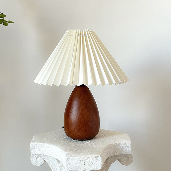 Small Wood Lamp - Etsy