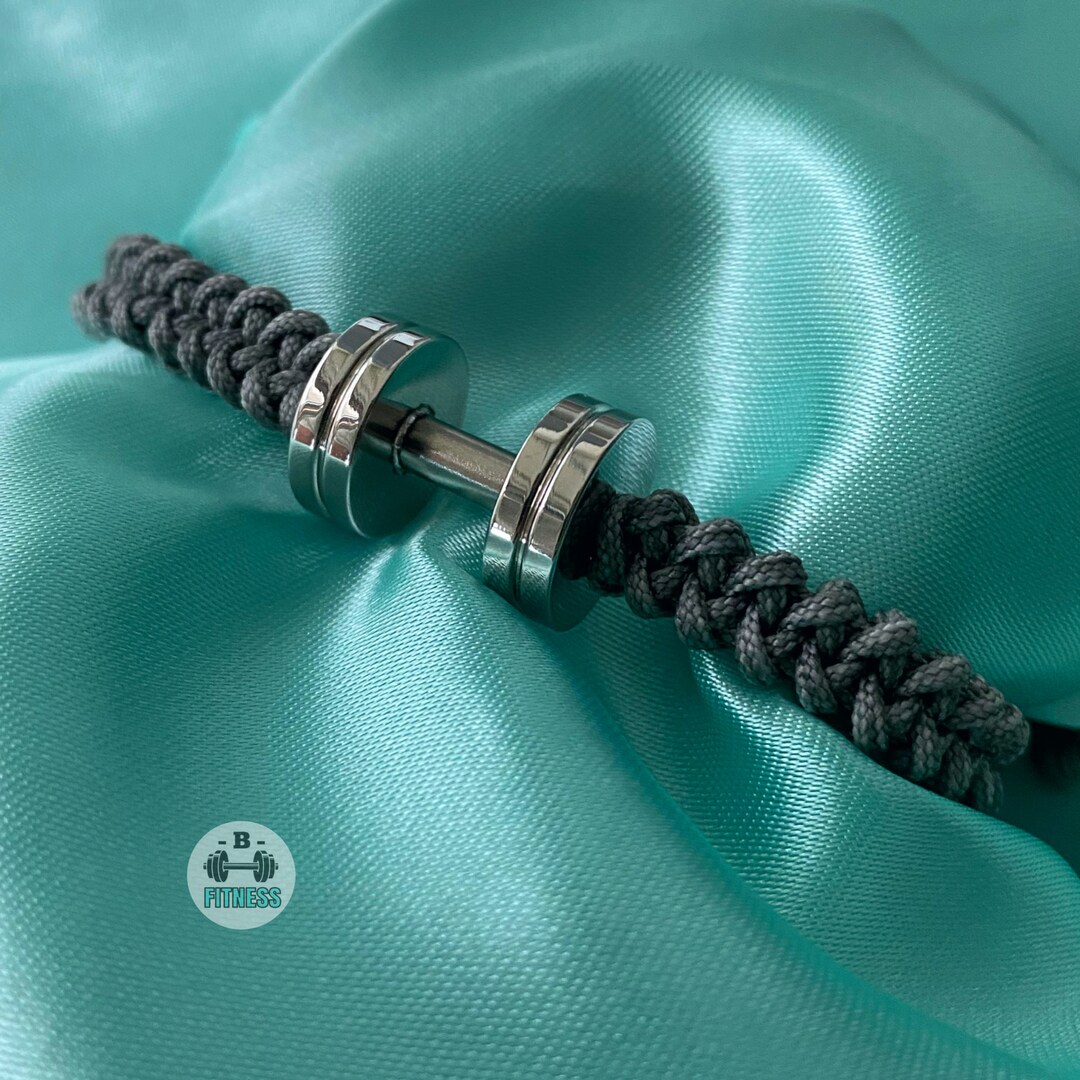 Fitness Bracelet, Gym Bracelet, Gym Gift , Dumbbell Bracelet, Gift for ...