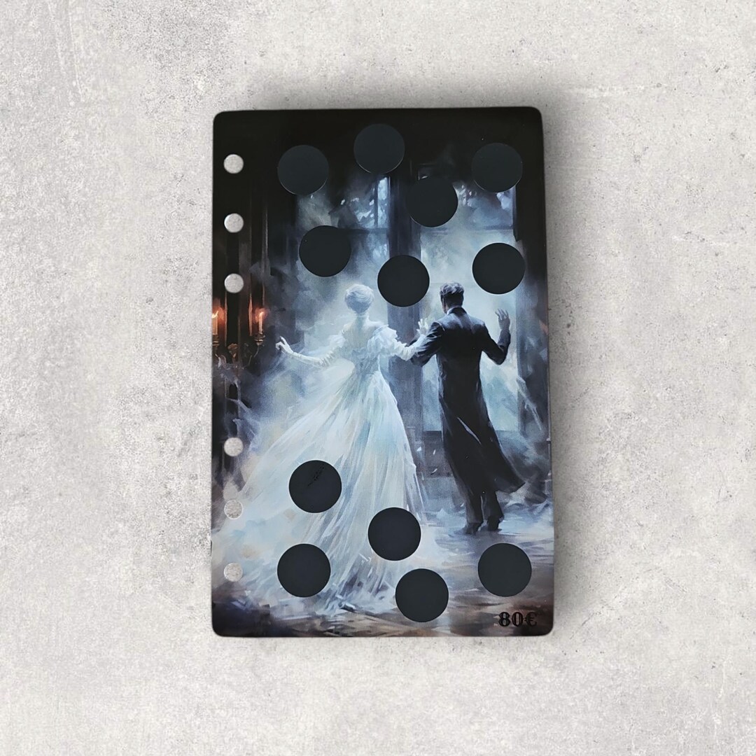 Scratch Challenge Ghost Dance for A6 Budget Binder Cover Method - Etsy