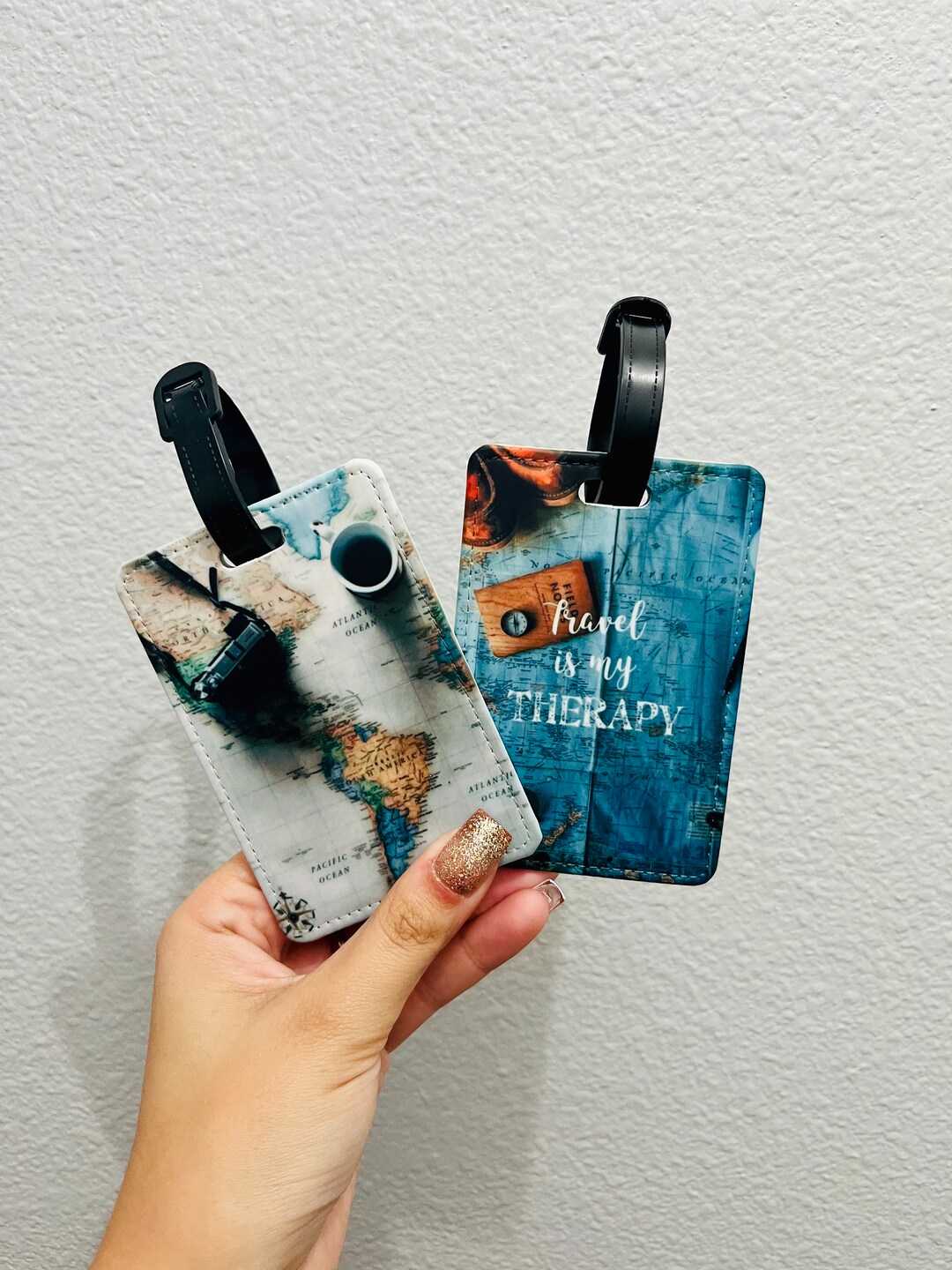 Custom Photo Luggage Baggage Tags - Double Sided | Luggage, Backpack ...