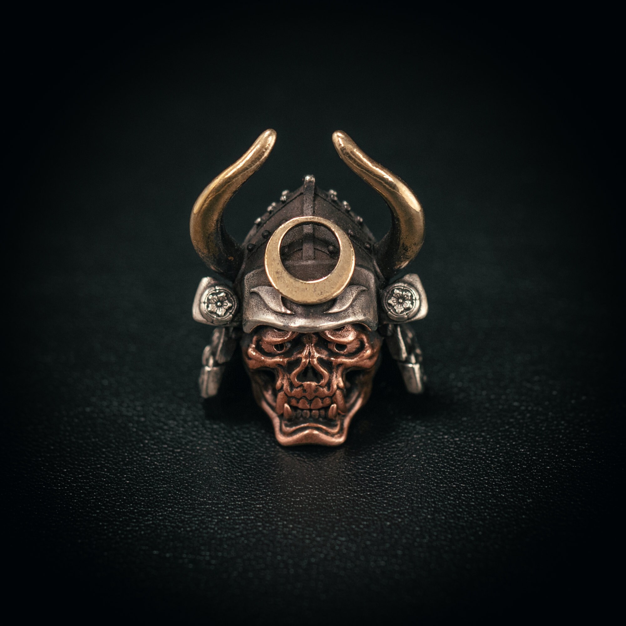 Samurai Hannya Mask Helmet Paracord Bead Japanese Warrior | Etsy