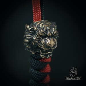 Paracord Bead Tiger for Knife, Bracelet, and EDC Gears - Etsy