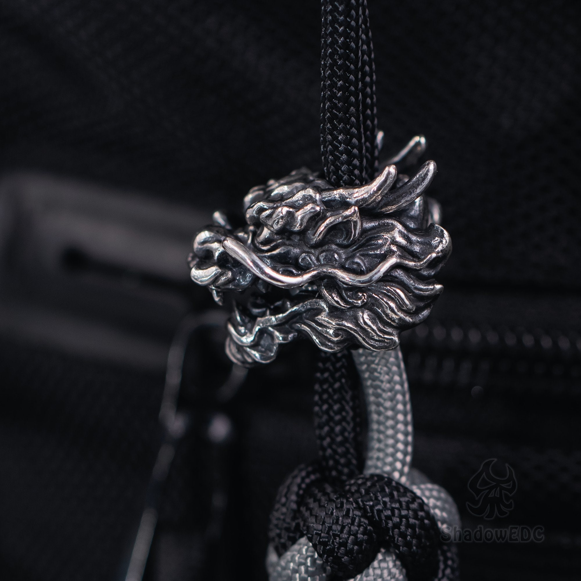 Paracord Bead Chinese Dragon for Knife Bracelet and EDC - Etsy