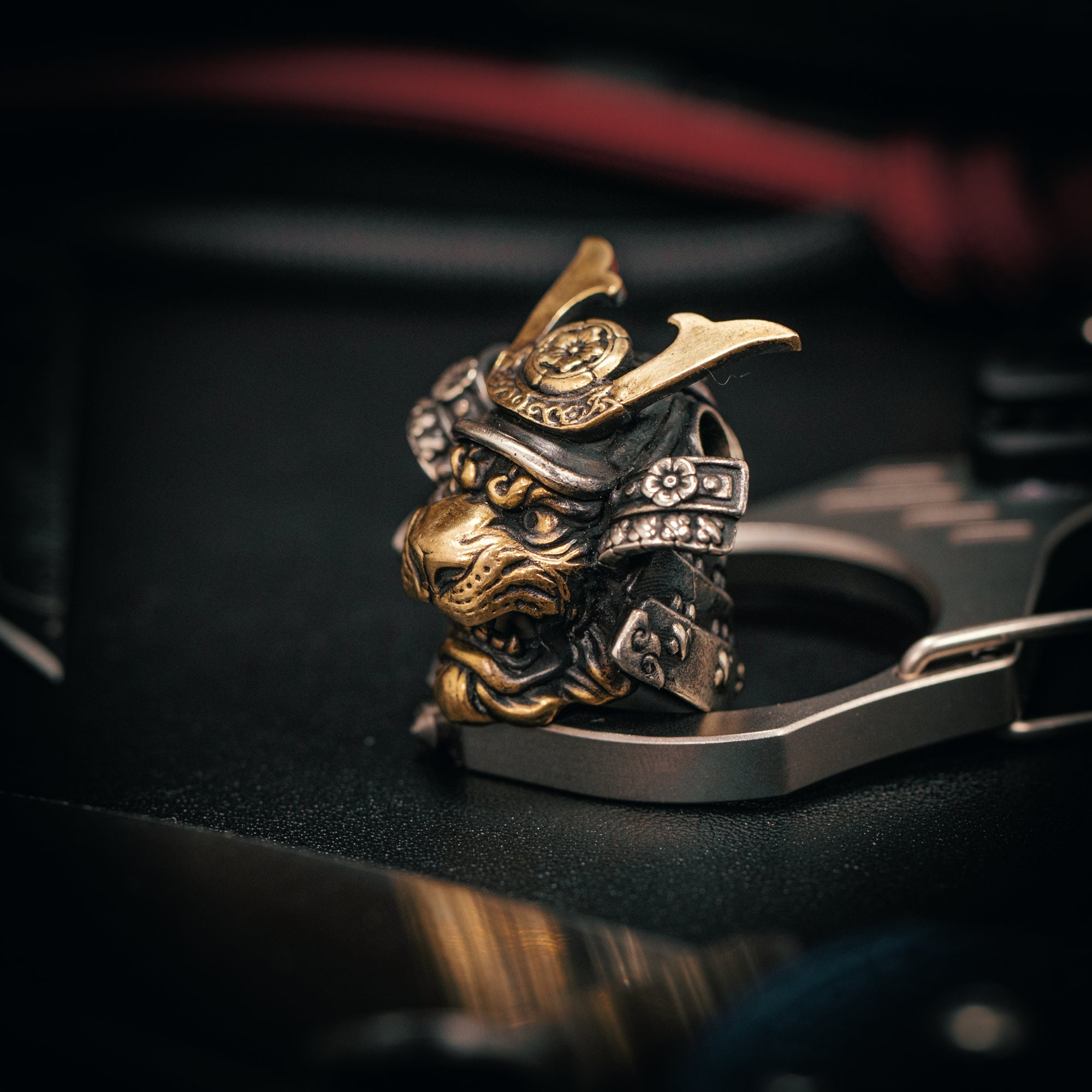 Japanese Tiger Samurai Paracord Bead Warrior Armor Gothic - Etsy