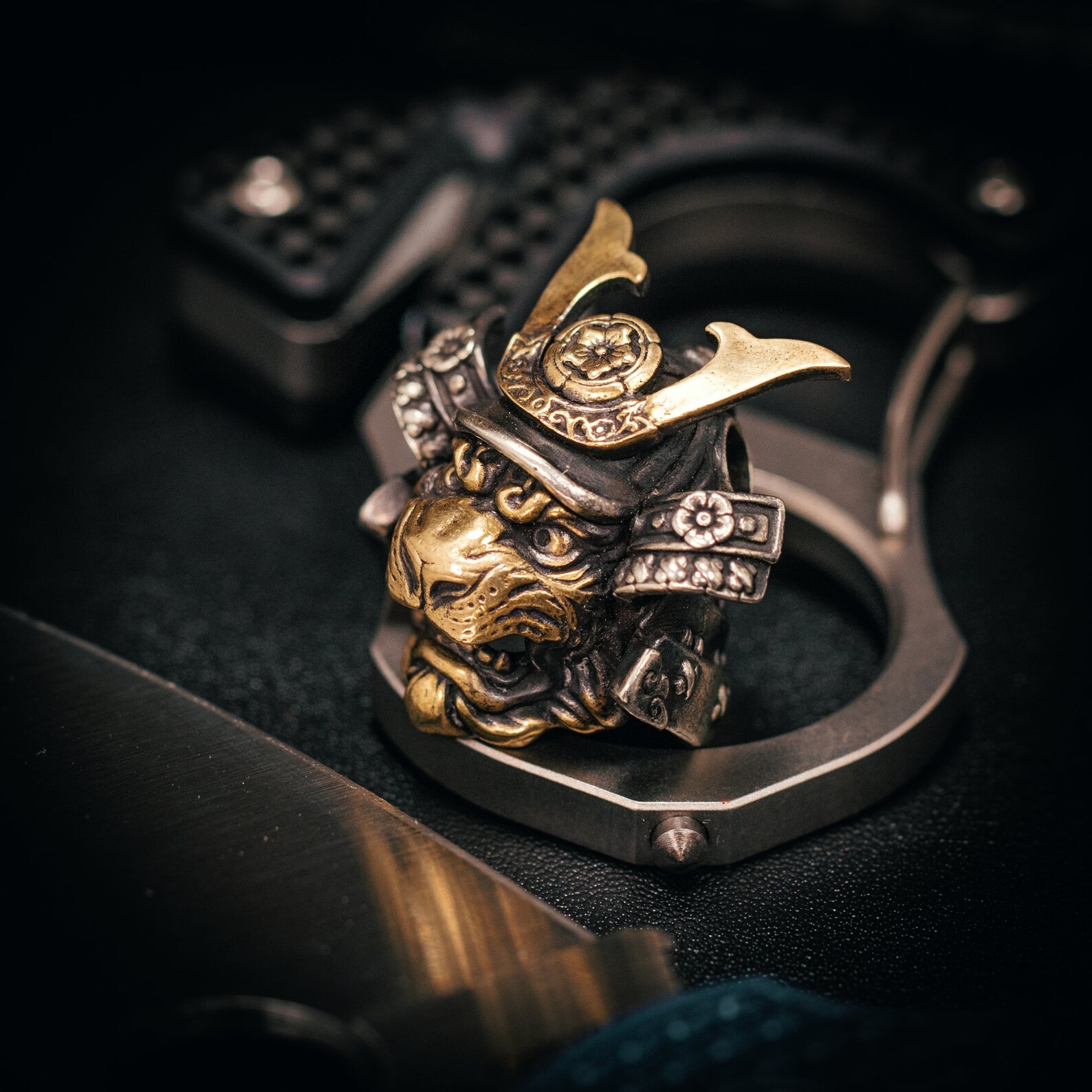 Japanese Tiger Samurai Paracord Bead Warrior Armor Gothic - Etsy