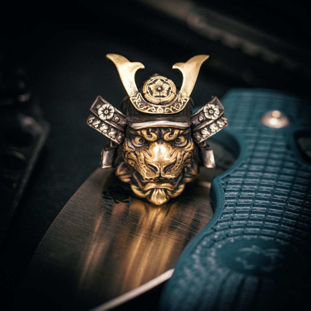 Japanese Tiger Samurai Paracord Bead Warrior Armor Gothic - Etsy