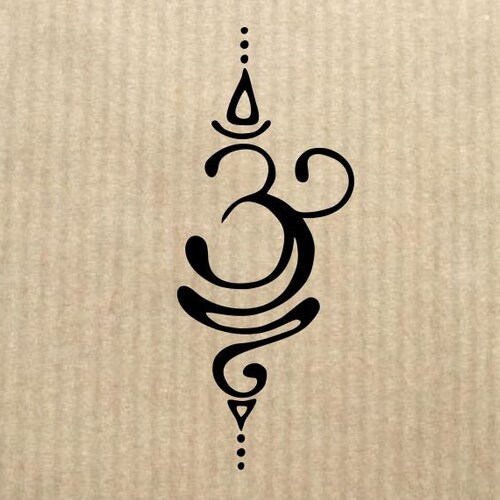Breathe Symbol Om Sanskrit Symbol for Breathe Svg Png - Etsy