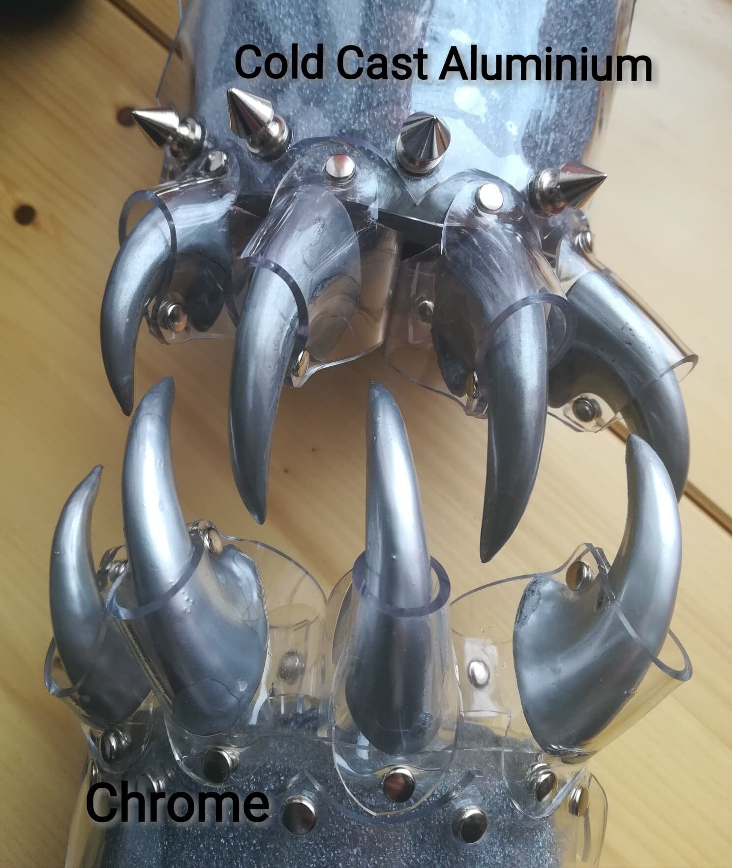 Custom Fit Metal Claw Gauntlets - Etsy