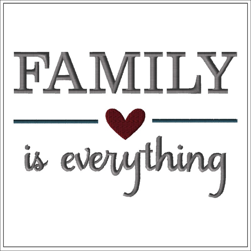 Family is Everything - Etsy