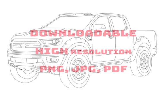Ford Raptor Coloring Pages