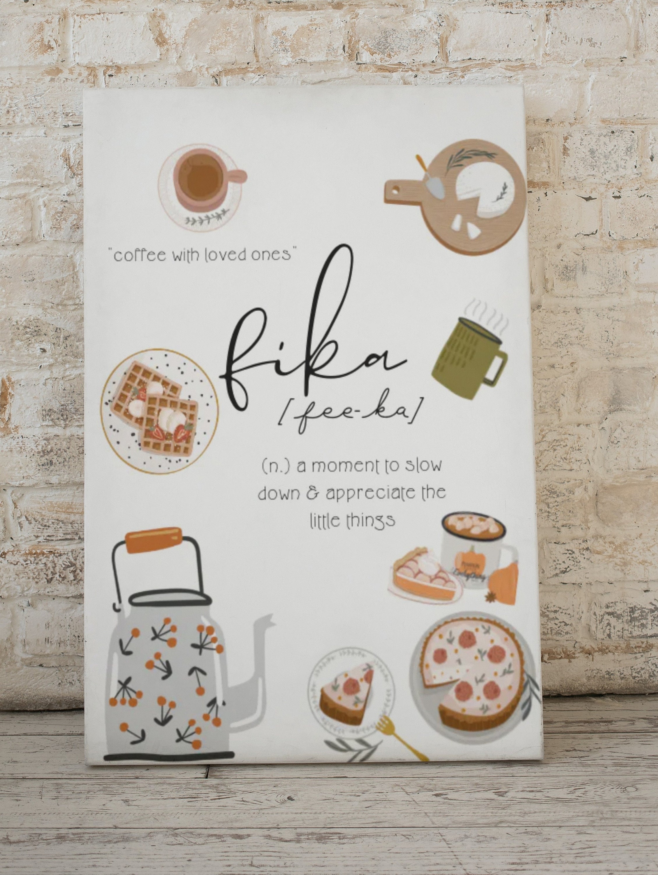 Fika Fika Print Fika Digital Print Fika Art Cozu Fika Art - Etsy