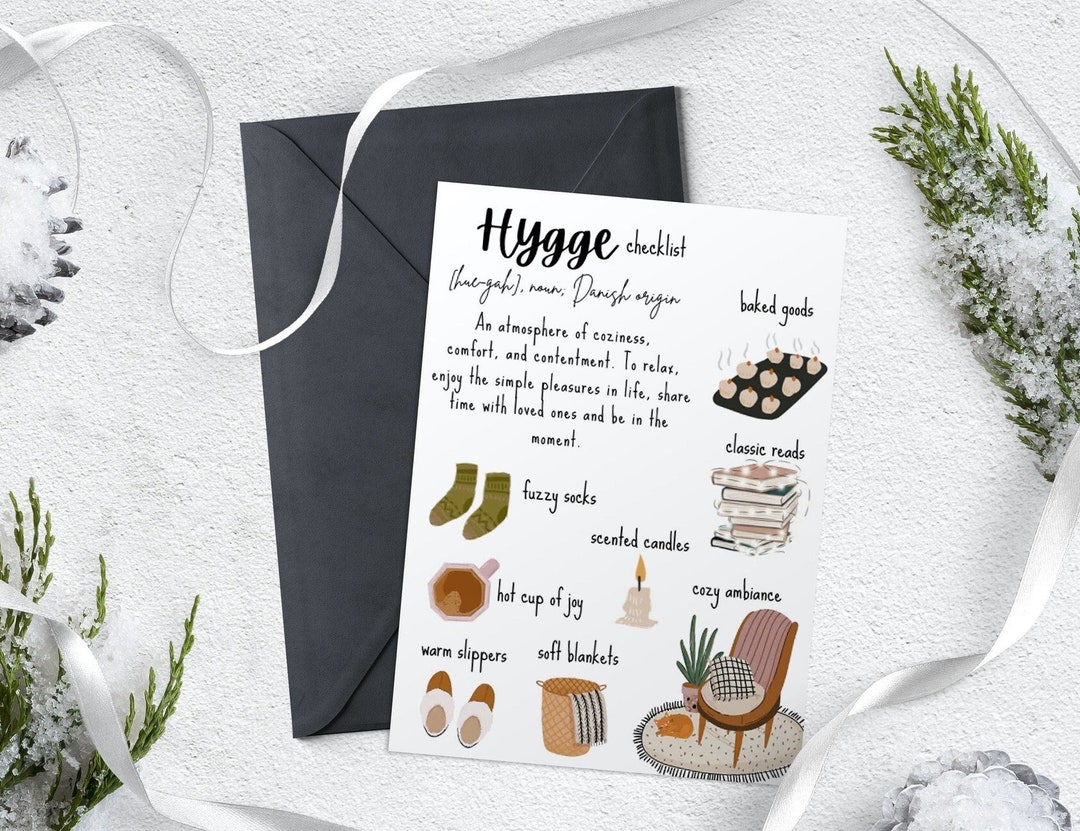 Hygge Print, Hygge Art, Hygge Poster, Hygge Greeting Card, Hygge ...