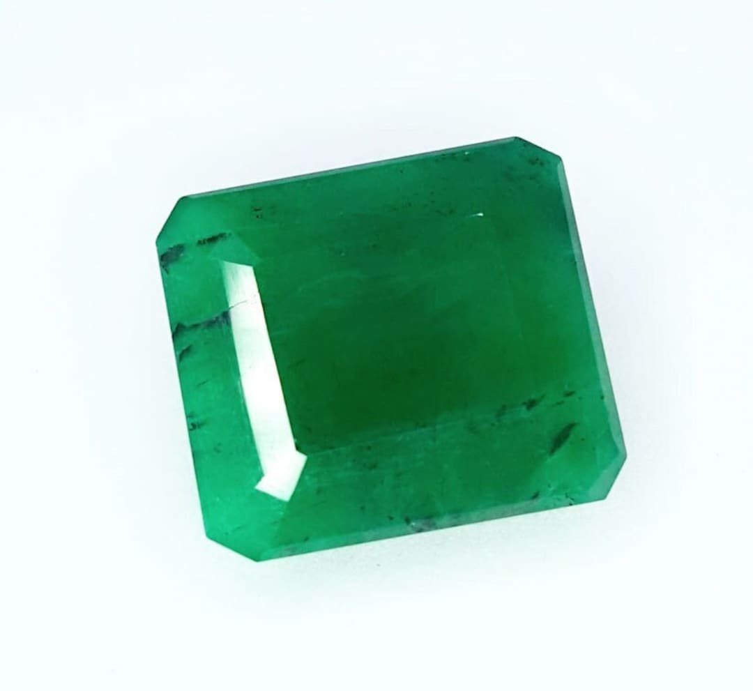 Natural Colombian Green Emerald 7.52 Ct Loose Certified Gemstone ...