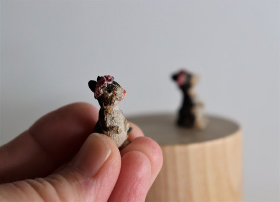 Chipmunk Miniature for the Fairy Garden Lover | Etsy