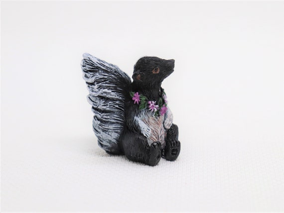 Art & Collectibles Miniatures Miniature Skunk Fairy Garden Skunk Mini ...