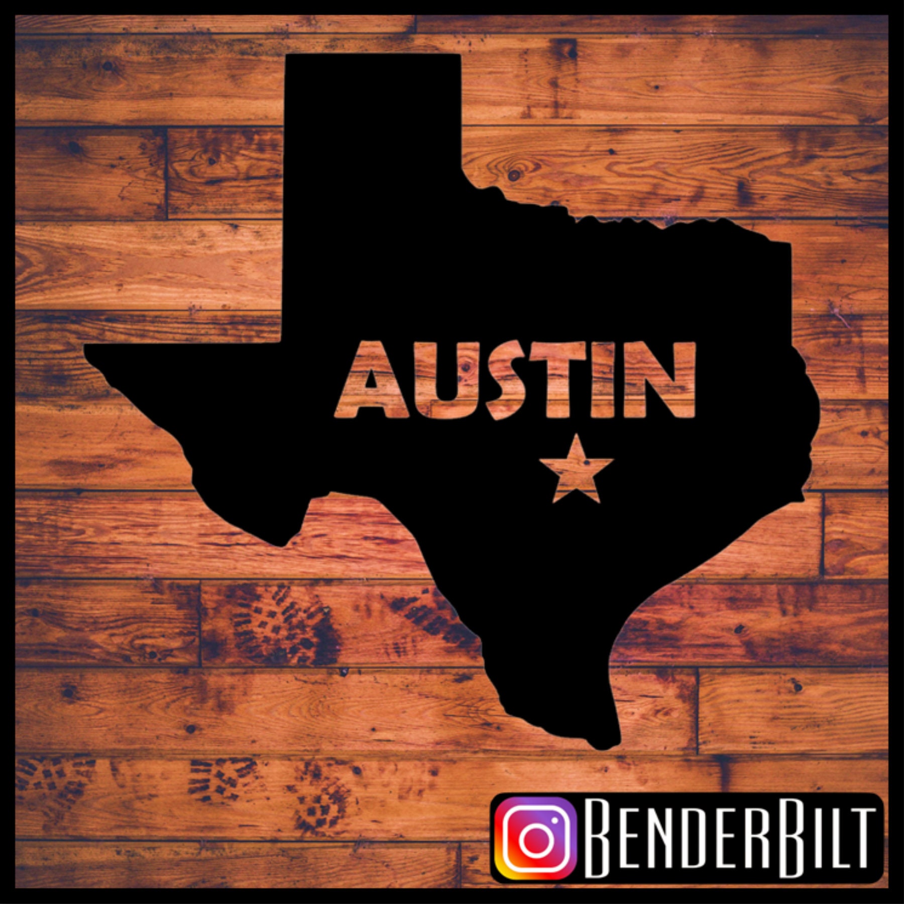 Austin Texas Vinyl Decals - Etsy