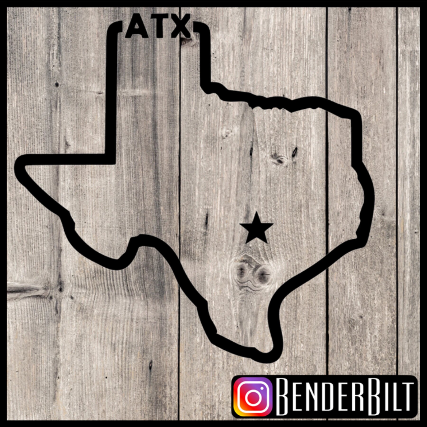 Austin Texas Vinyl Decals 2 - Etsy