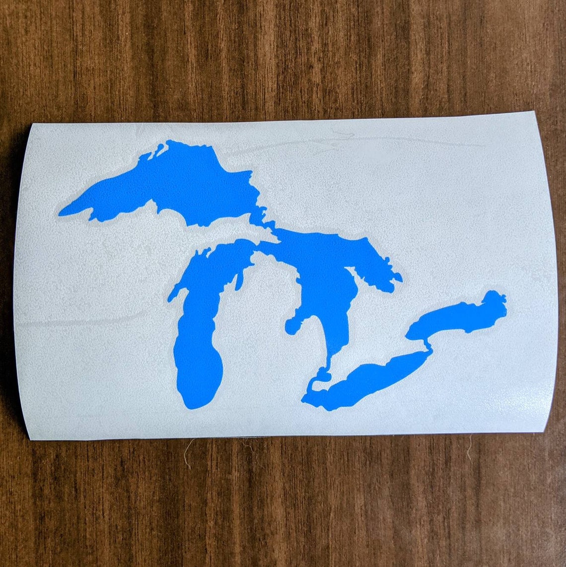 Great Lakes Vinyl Decal Michigan Decal Car Decal Laptop | Etsy