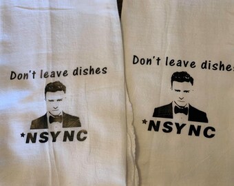 Nsync Svg Don't Leave Dishes - Etsy UK