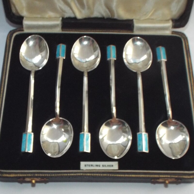 Enamel Spoons - Etsy