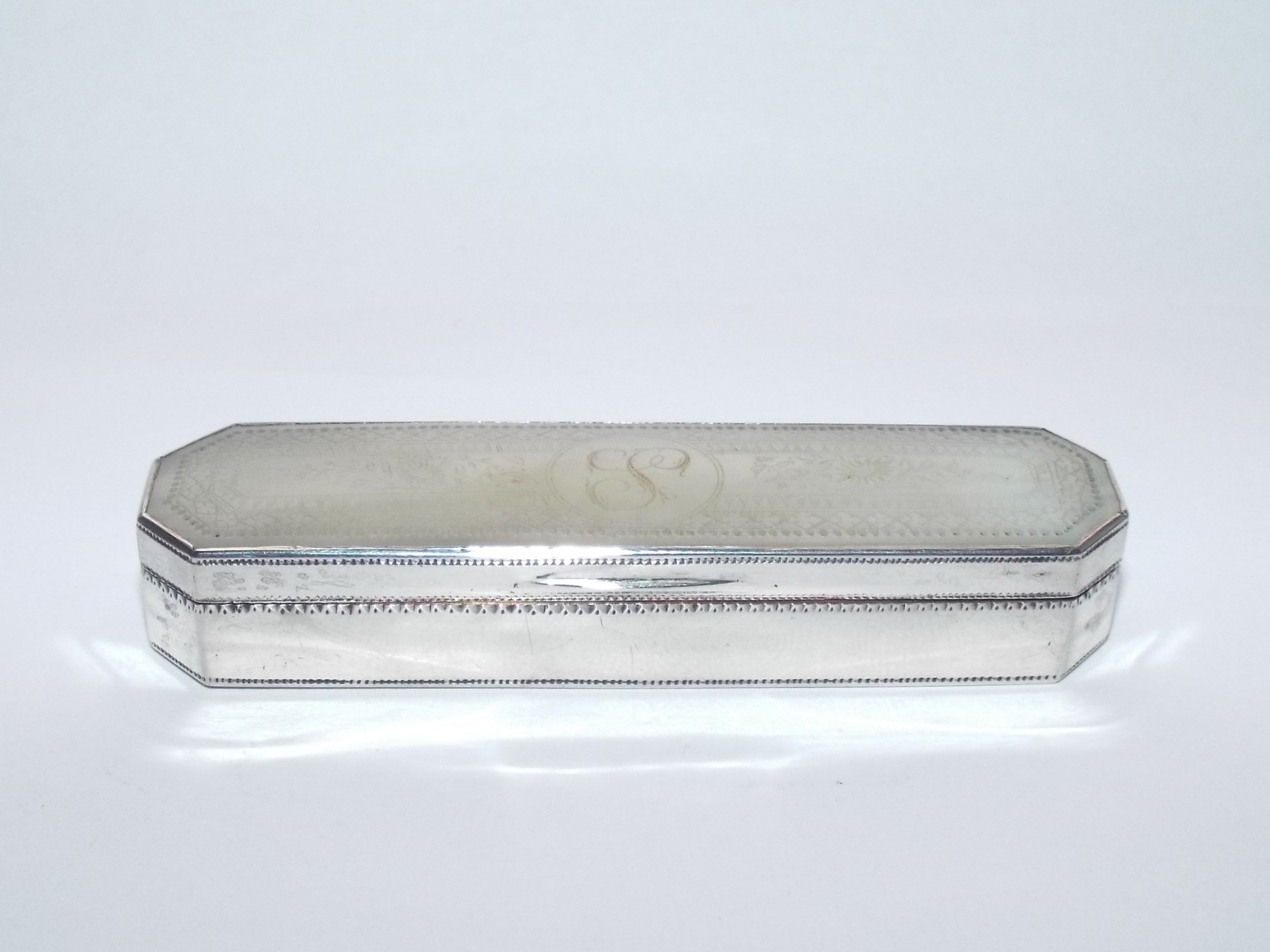 Antique Georgian 18th Century Sterling SOLID SILVER, Mother of Pearl ...