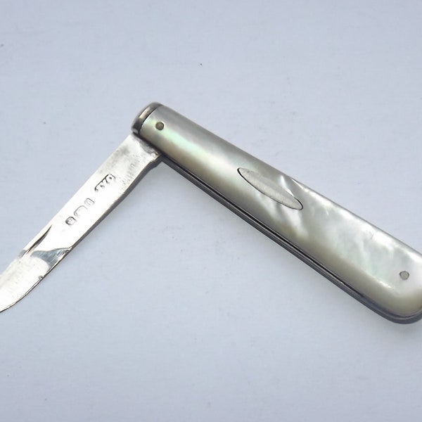 Silver Pocket Knife - Etsy