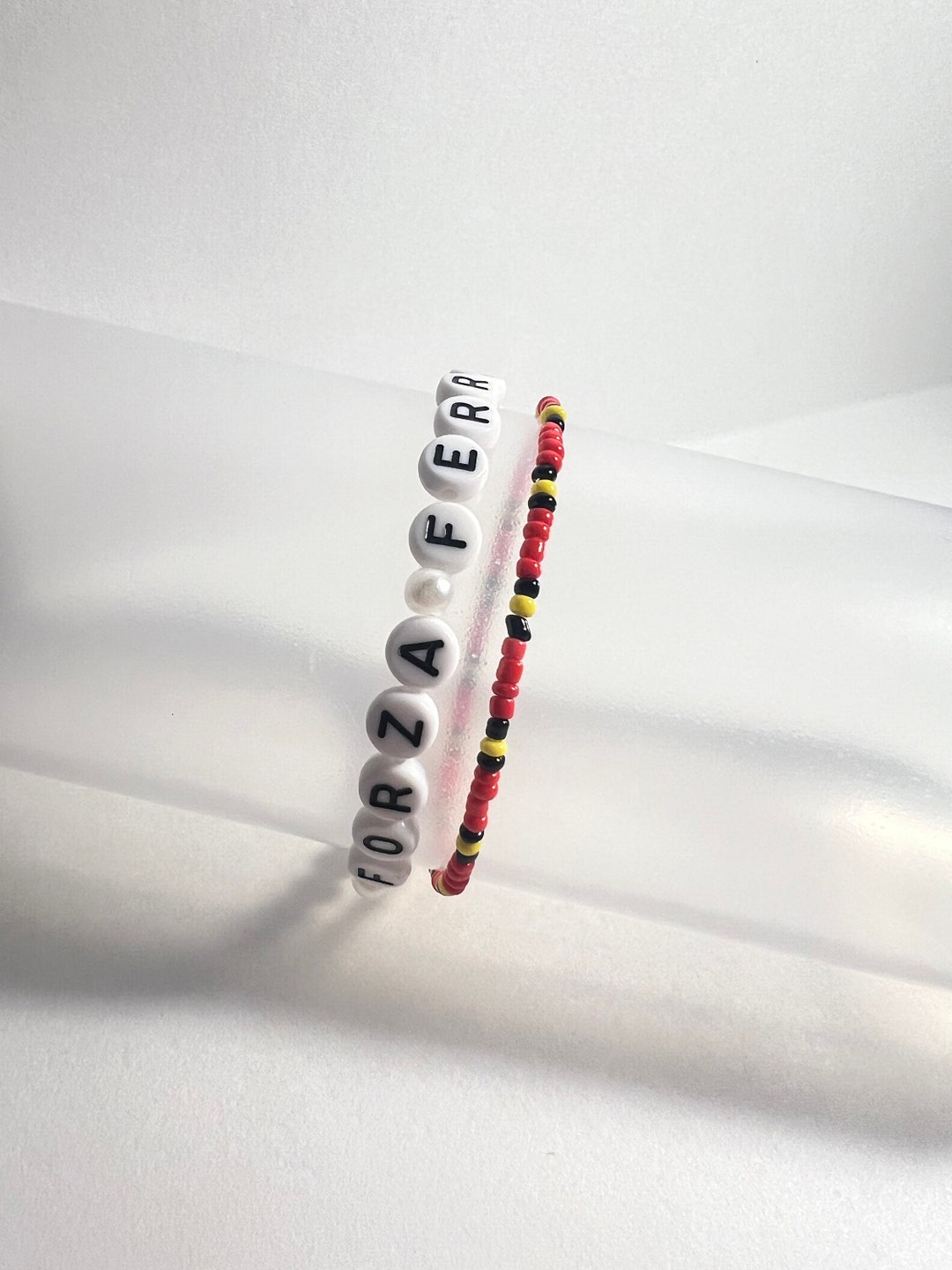 Ferrari Bracelet Stack, Seed Bead Jewelry - Etsy