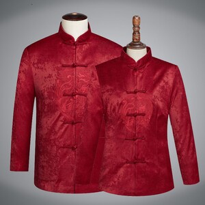 Couple Dragon and Phoenix Style Tang Suit Chinese Wedding - Etsy