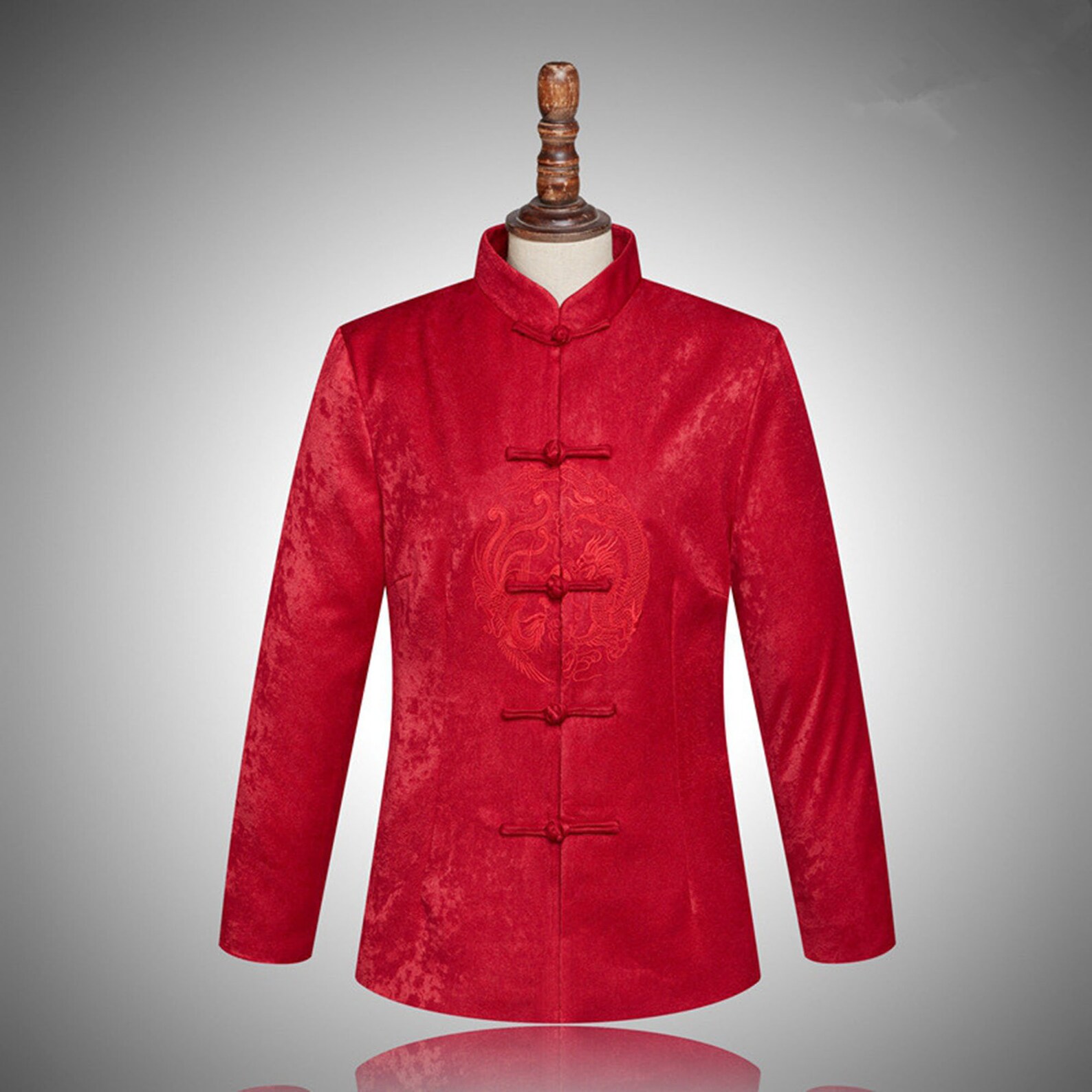 Couple Dragon and Phoenix Style Tang Suit Chinese Wedding - Etsy