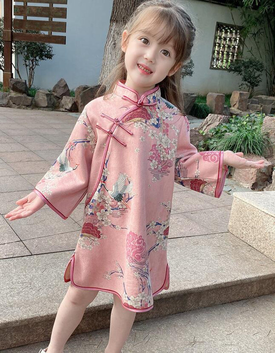 Girl Qipao Traditional Chinese Dress for Kids Kid Qipao - Etsy