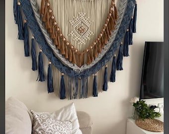 Extra Large Macrame Wall Hanging Large Macrame Wedding Backdrop Arch Bohemian Decoration Woven ...