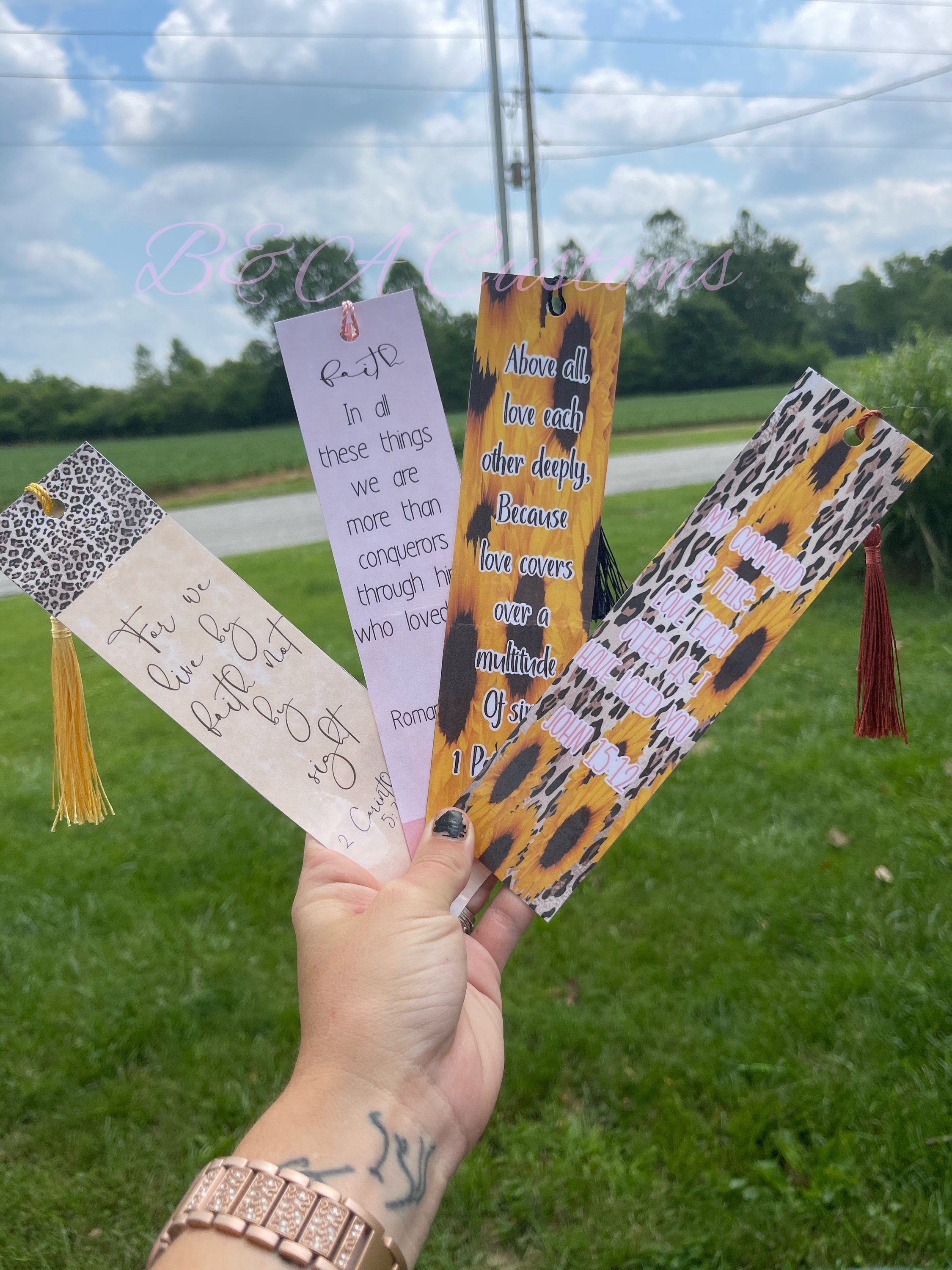 Bible Verse Bookmarks DIY Printable | Etsy