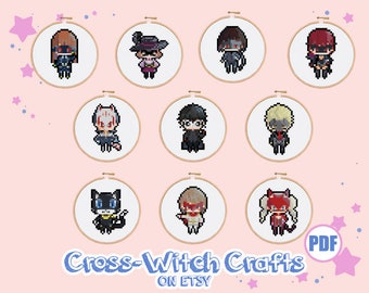 Persona 5 Pattern - Etsy