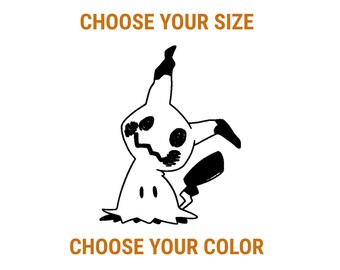 Embellishments x2 Holo Mimikyu Pokemon Decal Sticker Paper, Party ...