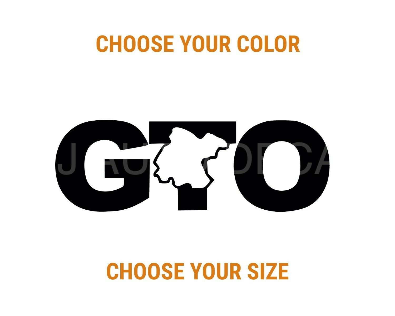 GTO Guanajuato Mexican Proud Logo Decal Vinyl Sticker Mexico | Etsy