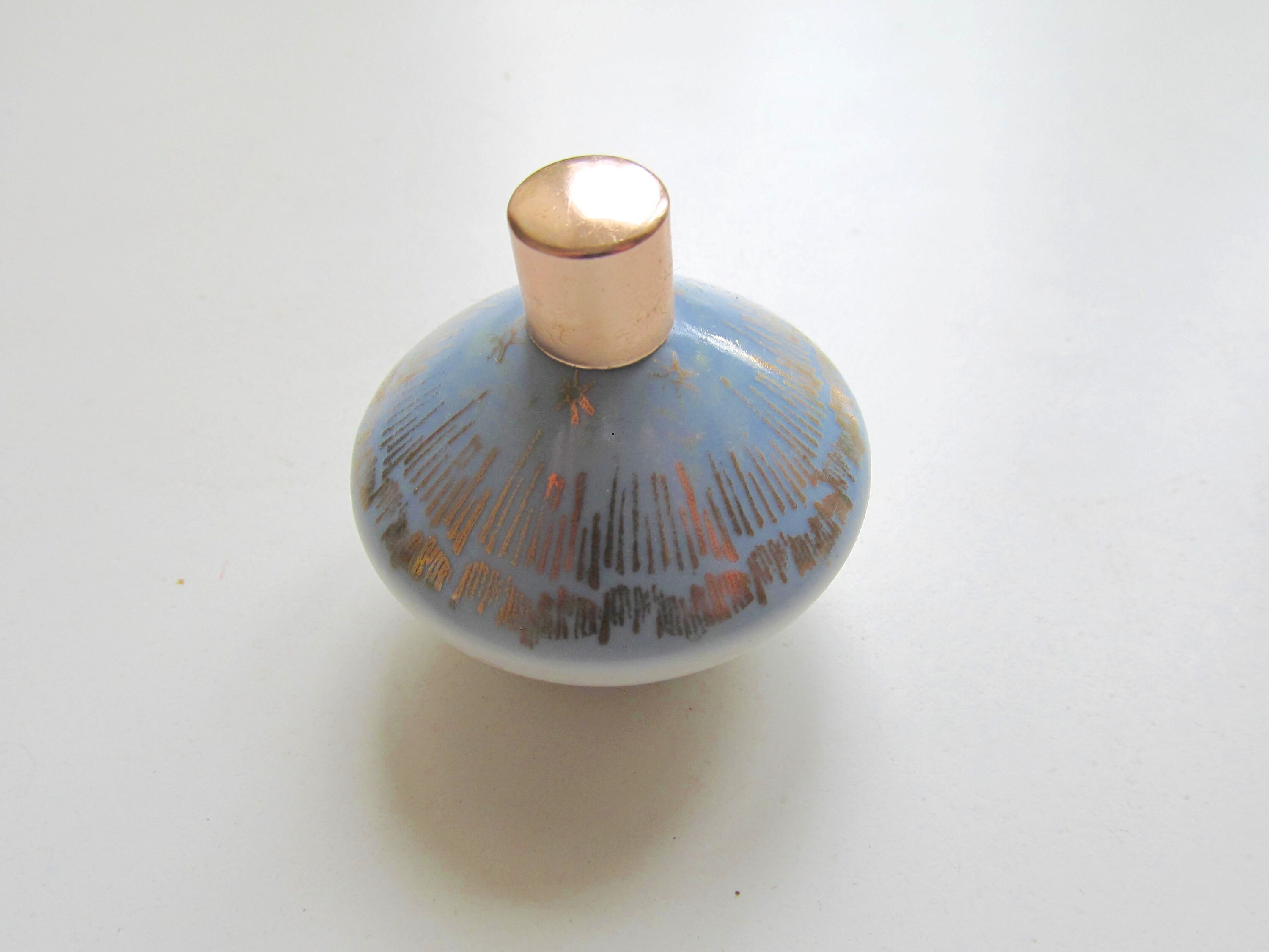 Vintage Perfume Bottle With Cork Flask Porcelain Lomonosov - Etsy