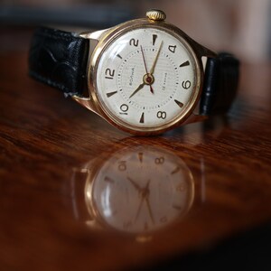Vintage High Precision Watch Volna Cal. 2809 on 22 Jewels AU 20 Vostok ...
