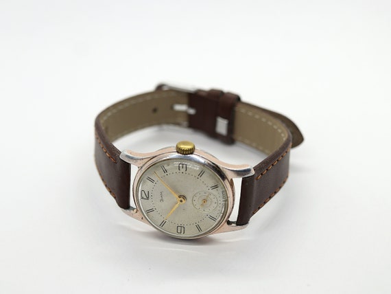 Rare vintage wrist watch ZIM Pobeda 15j cal. 2602 Sov… - Gem