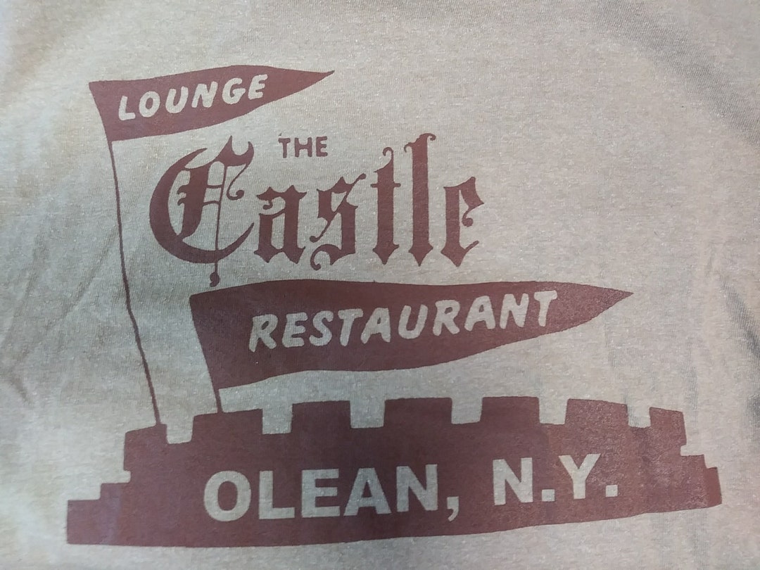 Castle Restaurant Motel T-shirt - Vintage Olean NY - Etsy
