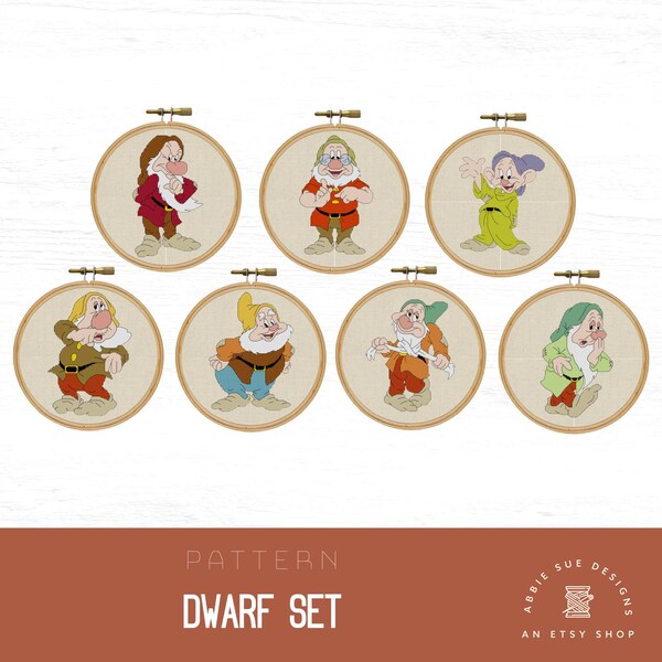 Dopey Dwarf Pattern - Etsy