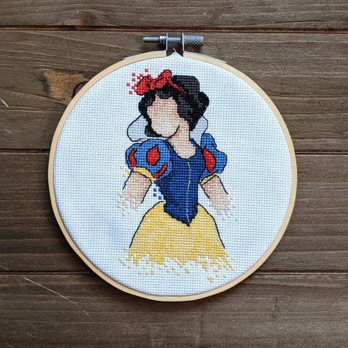 PDF Cross Stitch Pattern 0288.snow White Snow White and - Etsy