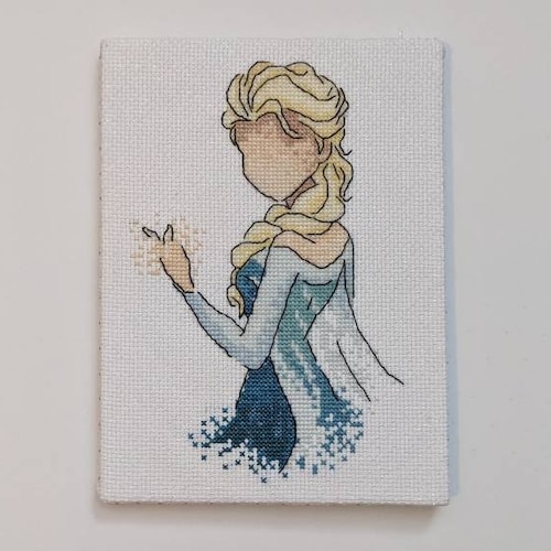 Elsa Frozen Cross Stitch Pattern Embroidery Pattern | Etsy