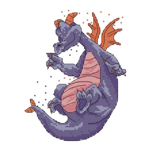 Sassy Mouth PDF Cross-stitch Pattern Instant Download | Etsy