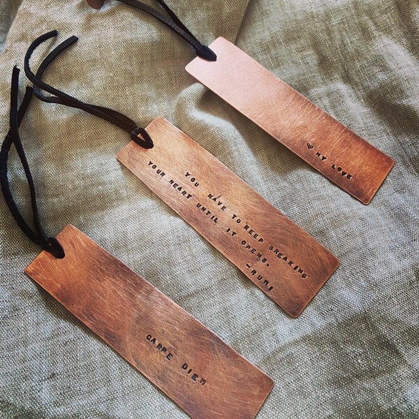 Quote Bookmark - Etsy