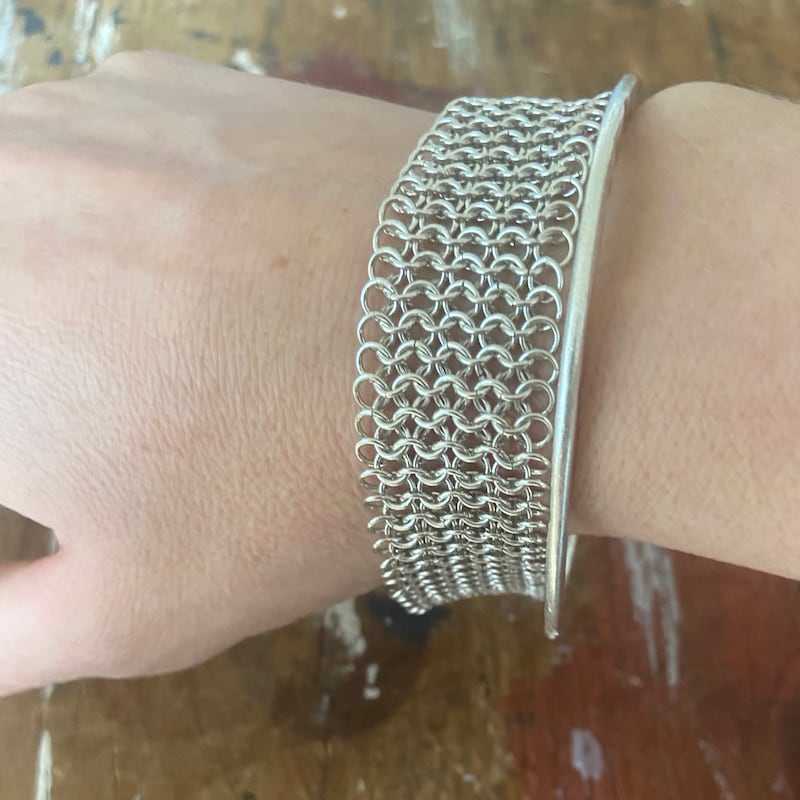 Chain Mail Bracelet - Etsy